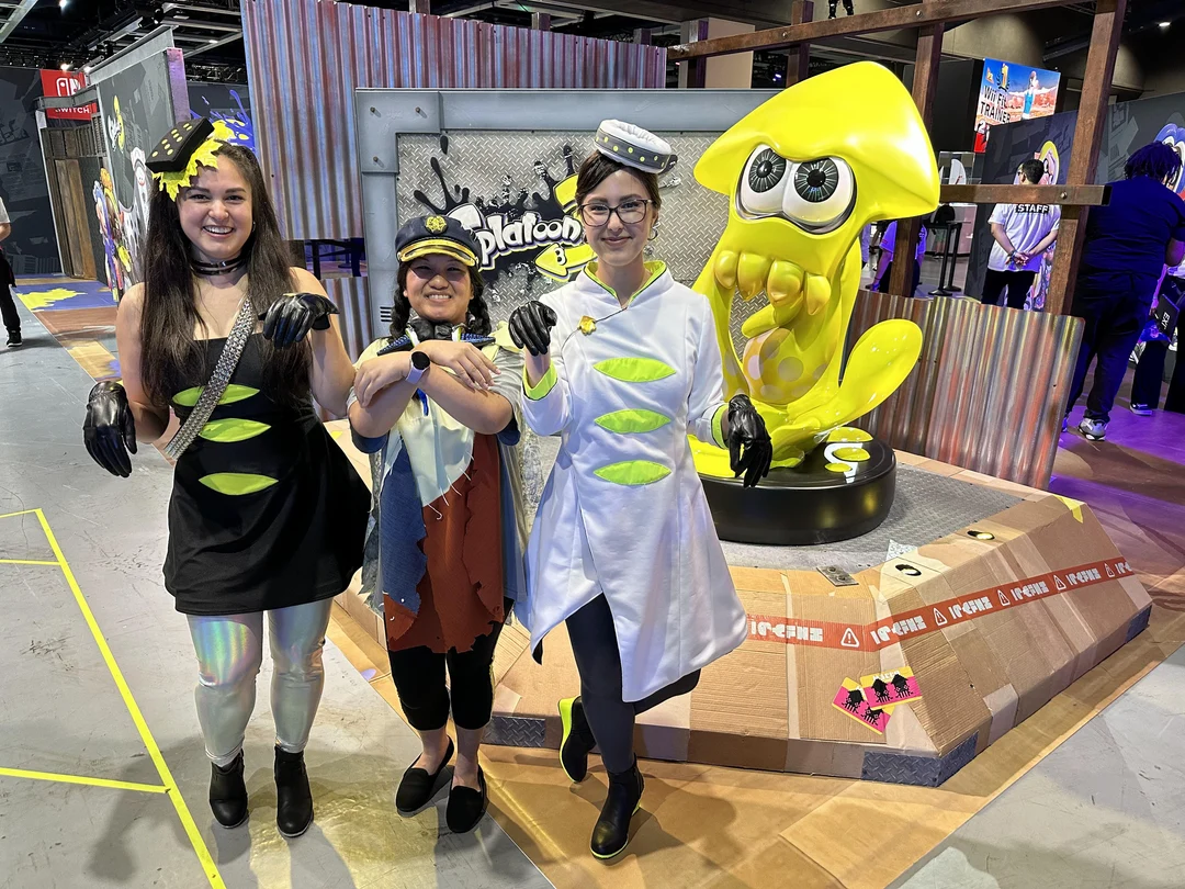 Agents 1, 2, & 3 at Nintendo Live! | Scrolller