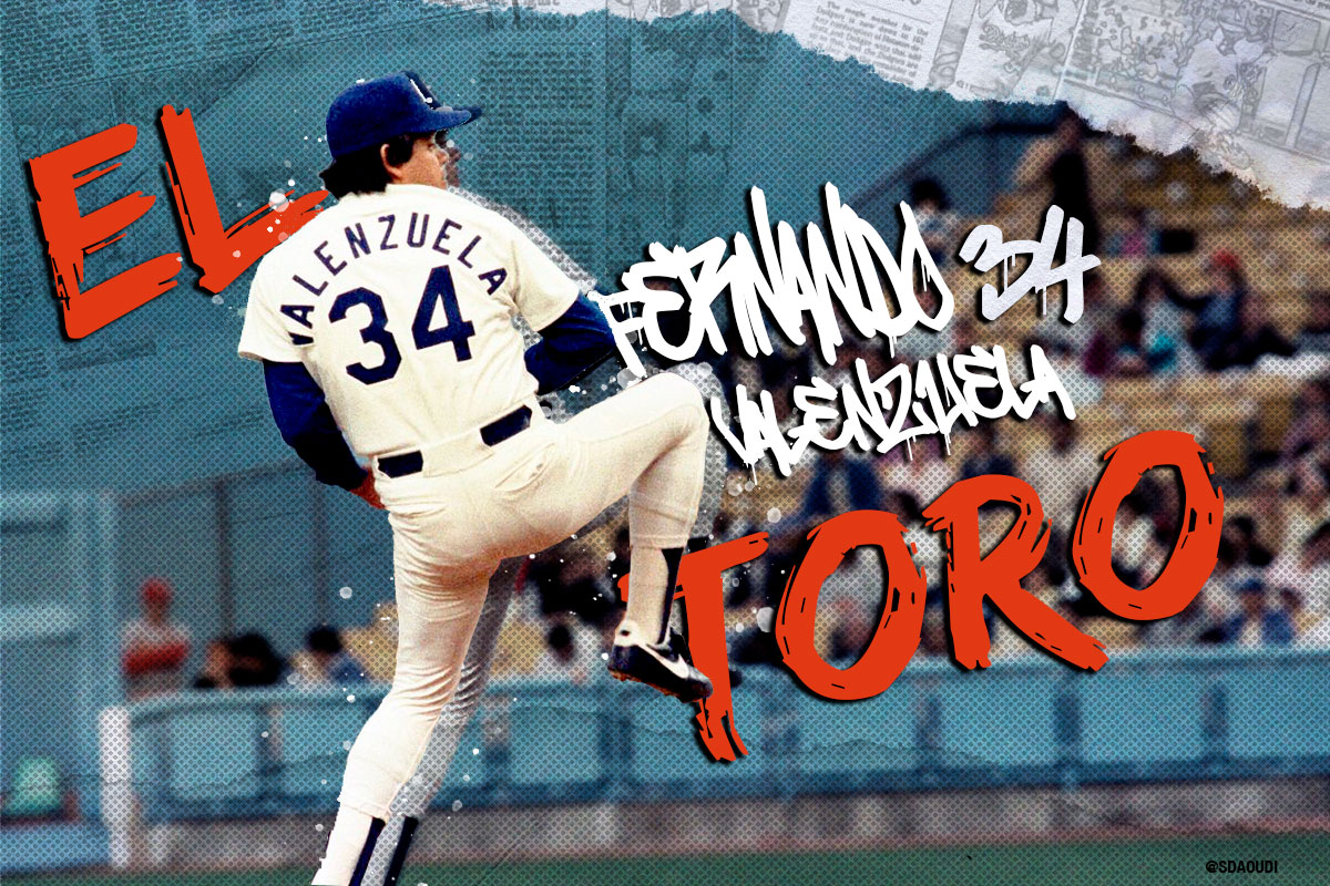 Fernando Valenzuela (El Toro) Graphic. | Scrolller