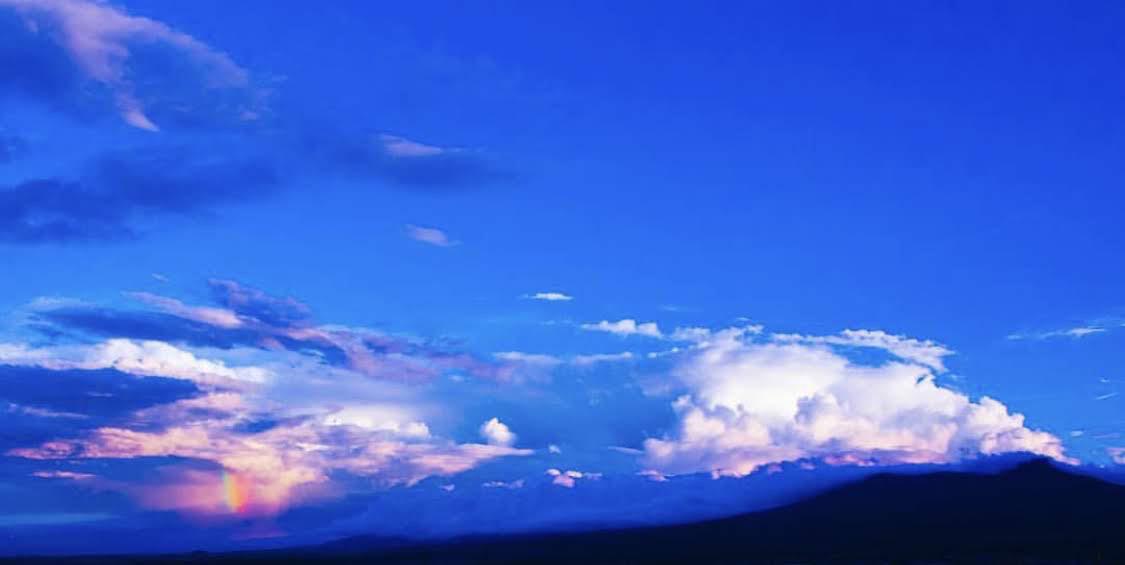 Hidden rainbow in the clouds | Scrolller