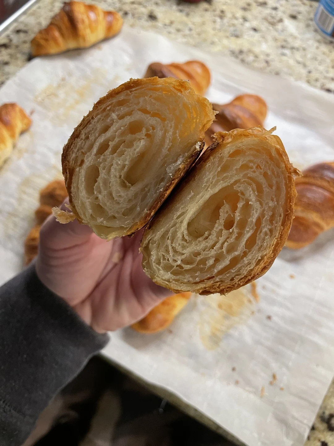 So happy with how these croissants came out! | Scrolller