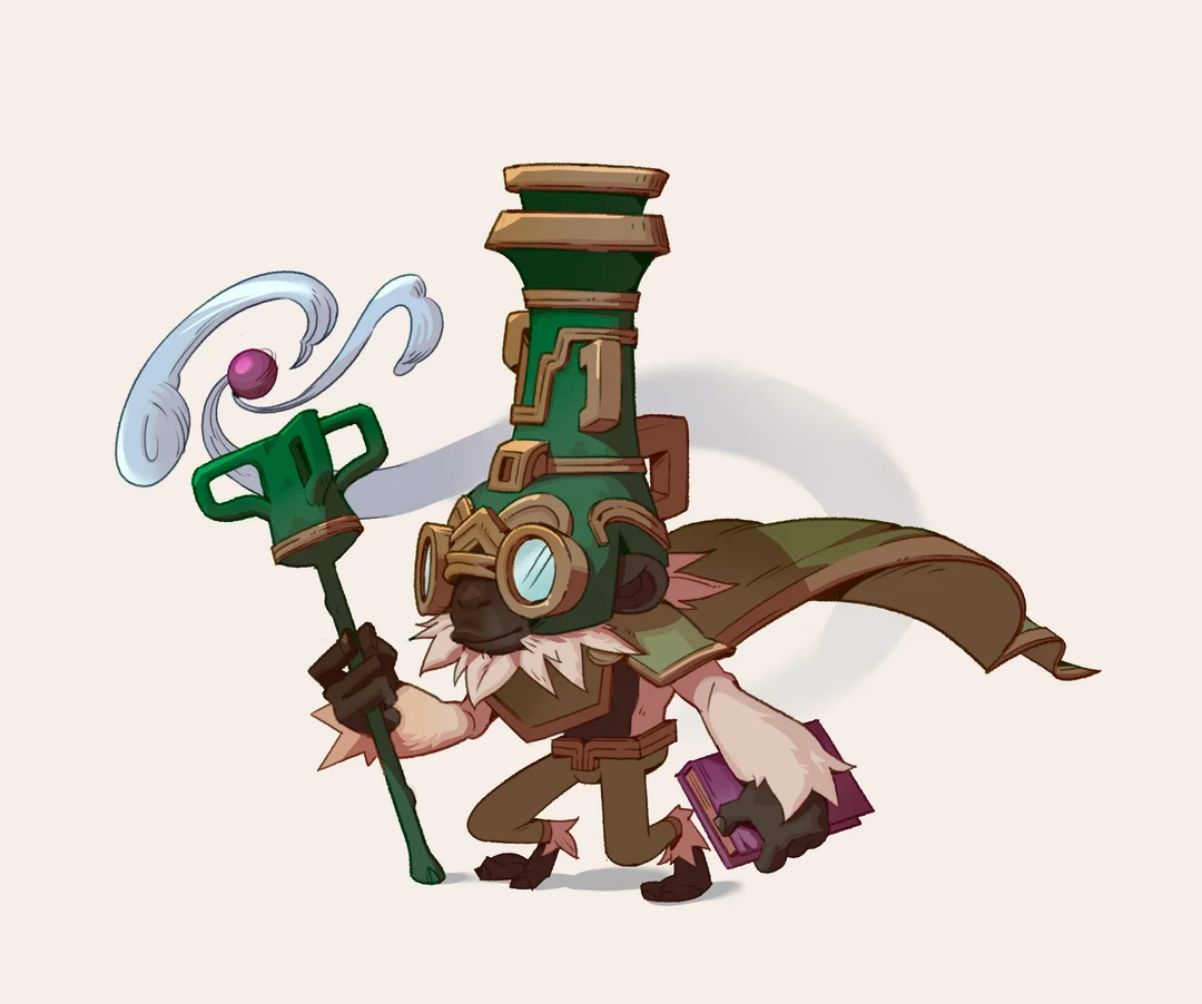 [OC] Wind mage monkey, art by me! | Scrolller