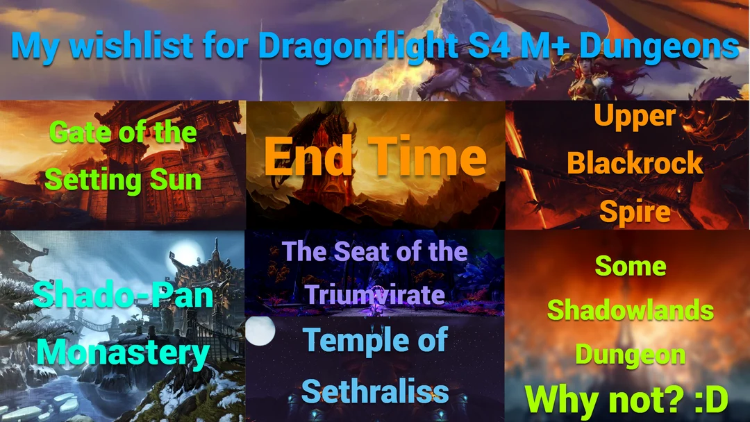 I want this dungeons for S4 | Scrolller