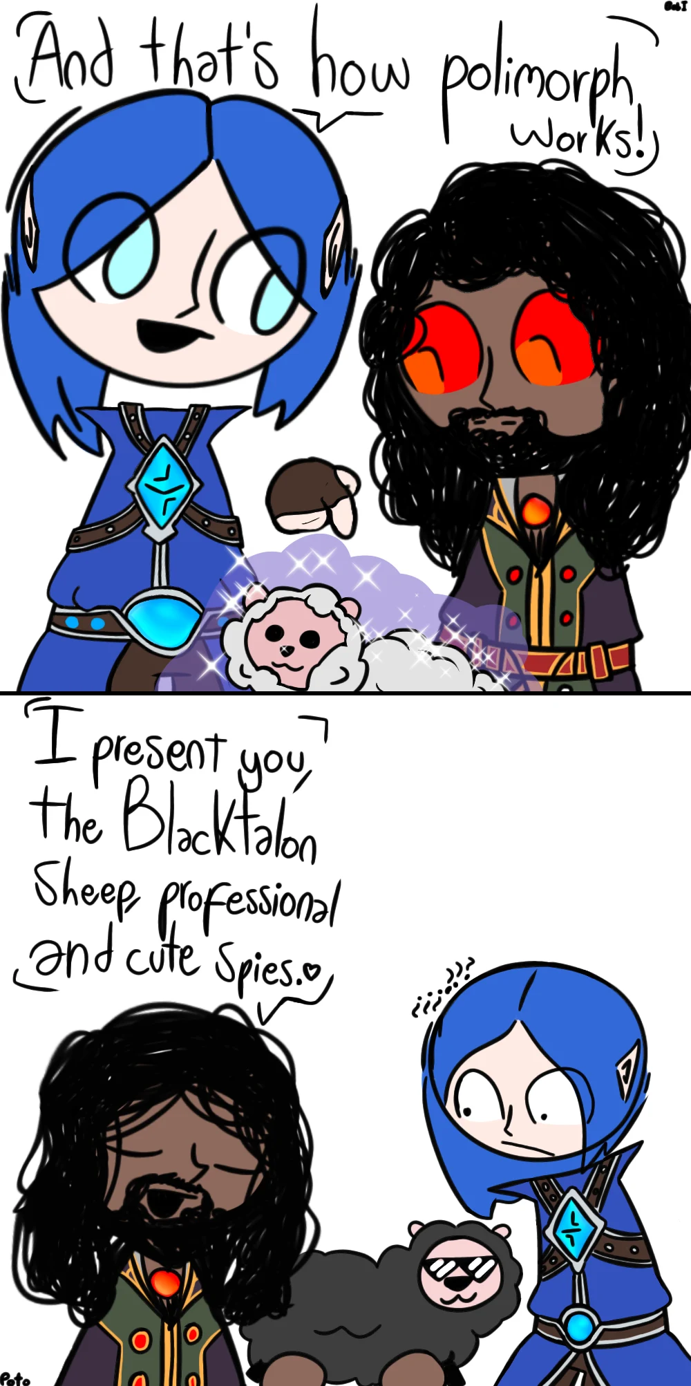 Blacktalon sheep 😎 | Scrolller