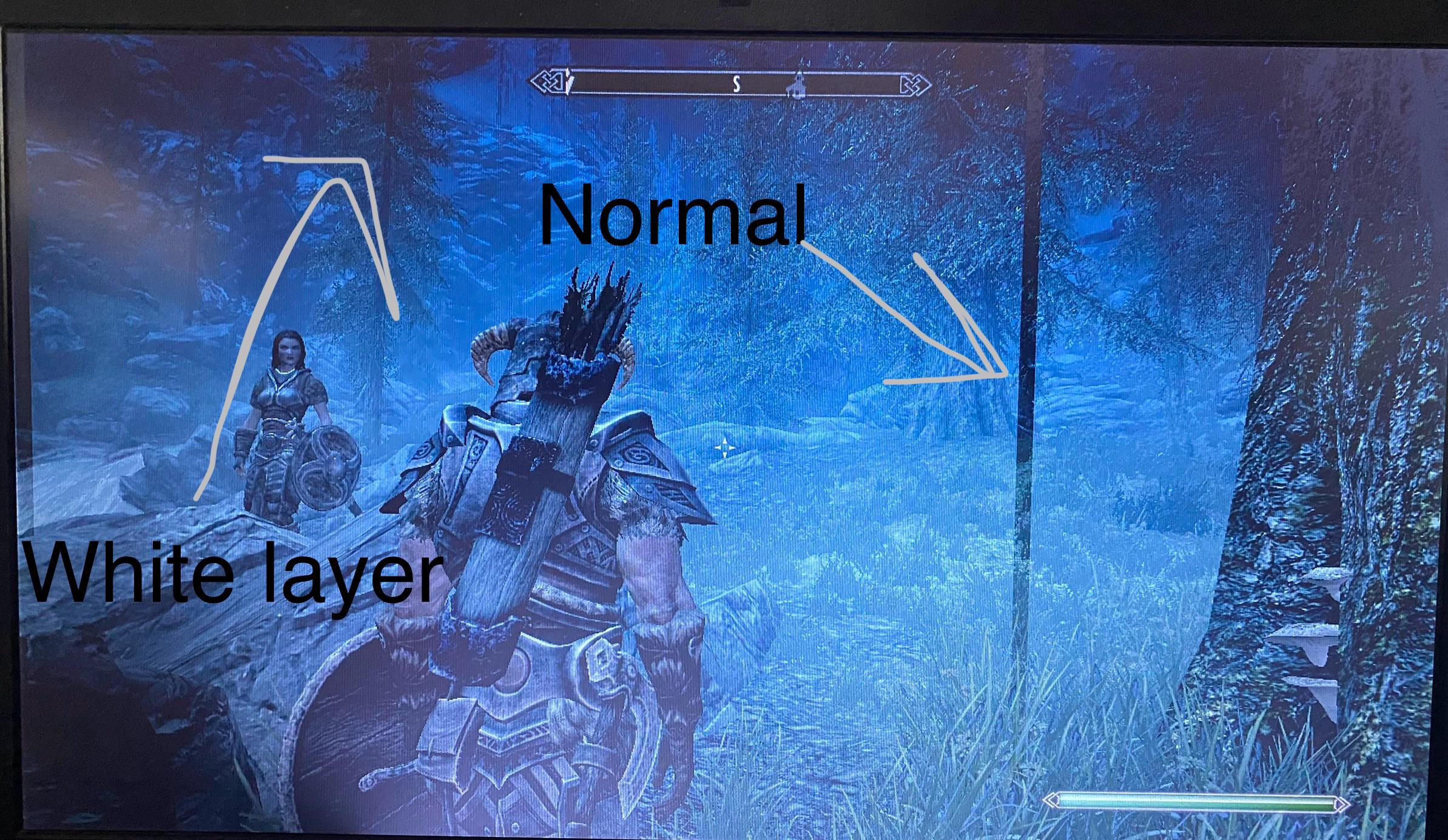 Any fix for white transparent layers | Scrolller