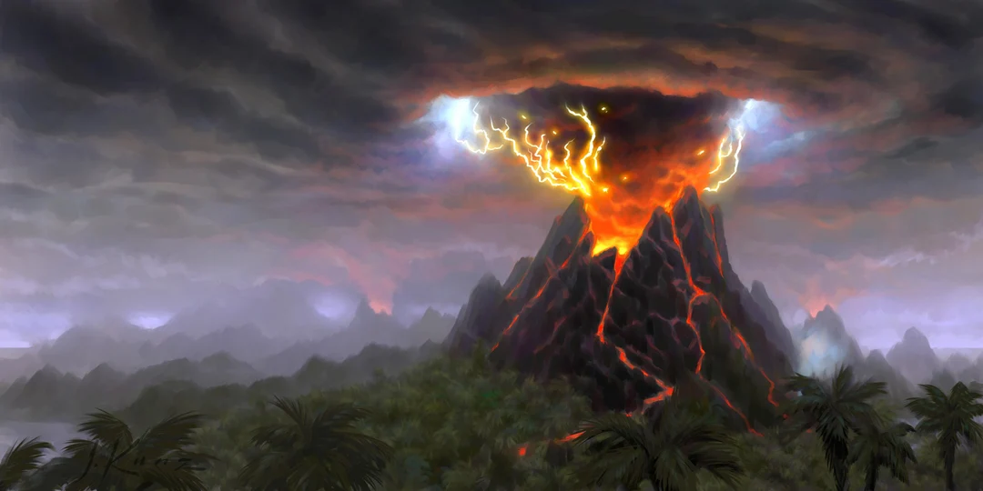 Volcanic eruption magma Wallpaper | Scrolller