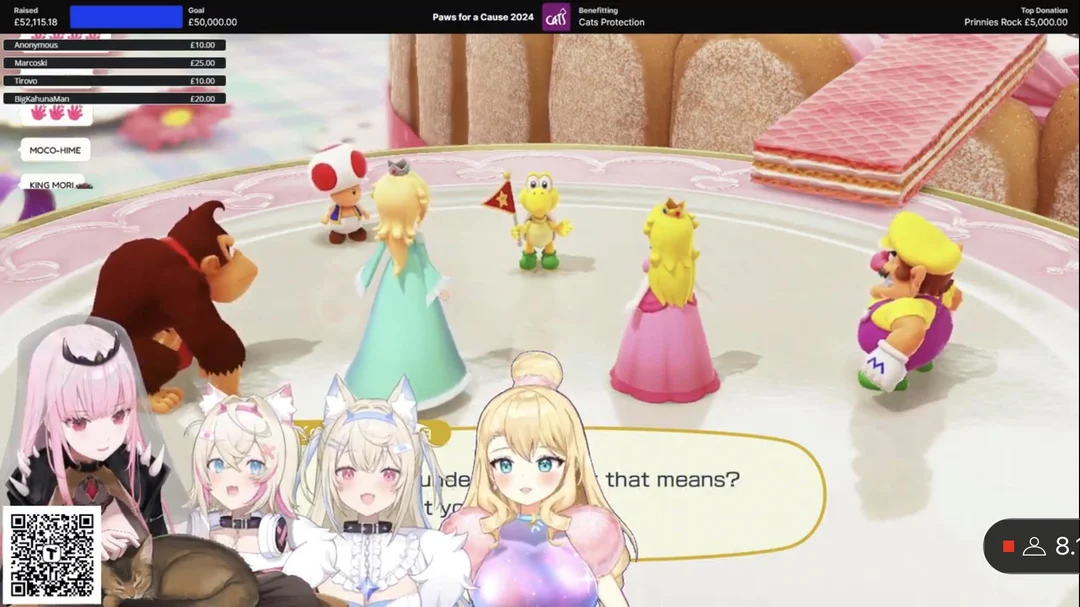 Even though it’s Calli’s stream and collab this is technically FuwaMoco’s first time collabing ...