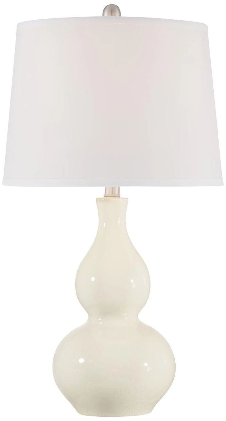 White Table Lamp | Scrolller