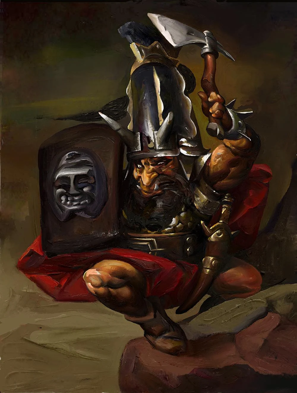 Hittite-inspired armour of Chaos Dwarfs, by Igor Levchenko | Scrolller