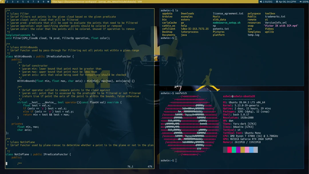 [dwm] Go Blue | Scrolller