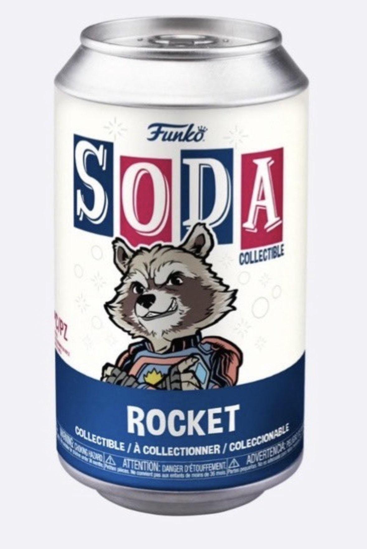 I really want to find the artist for this soda can art of Rocket. Anyone think they can help me ...
