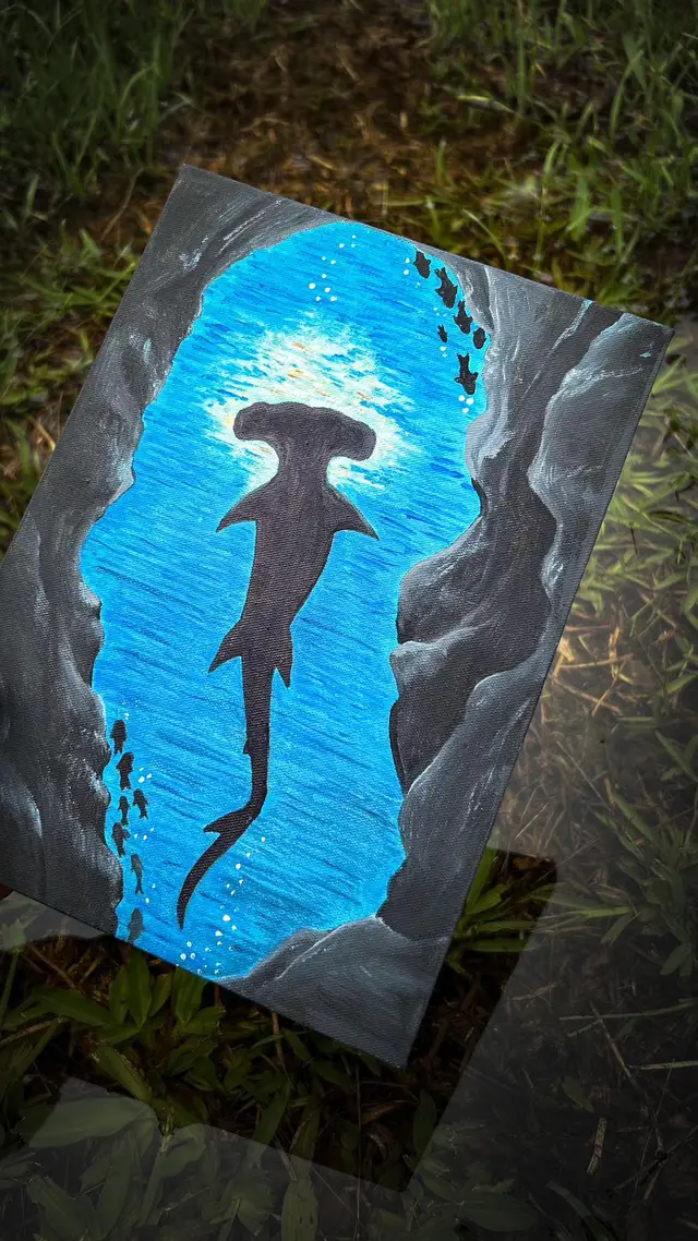 Hammerhead, SatirreDraws, Gouache, 2024. | Scrolller