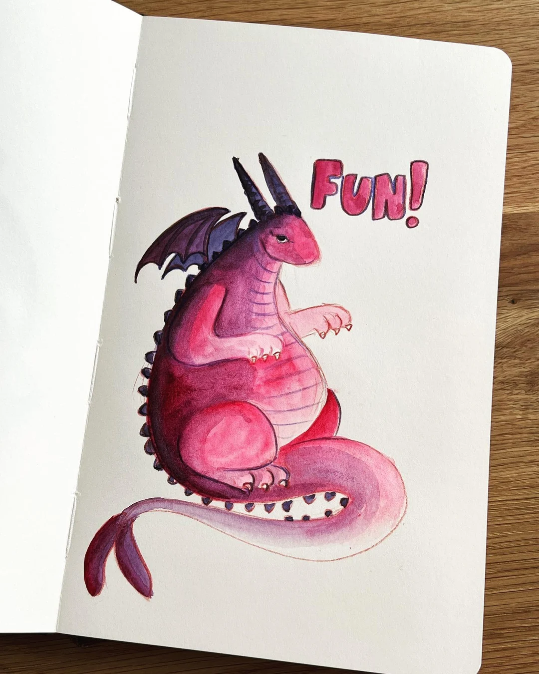 Rosie, the “fun” dragon | Scrolller