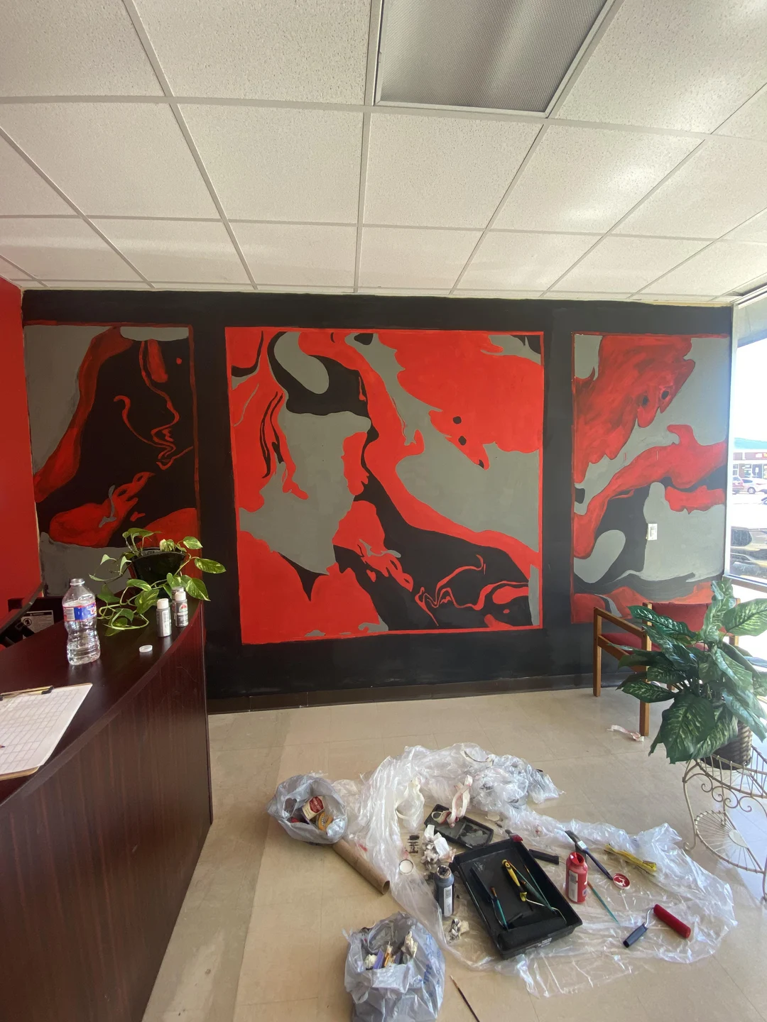 Mural Work in progress | Scrolller