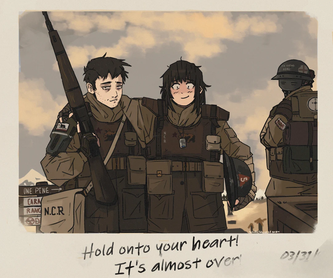 NCR Troopers I Drew | Scrolller