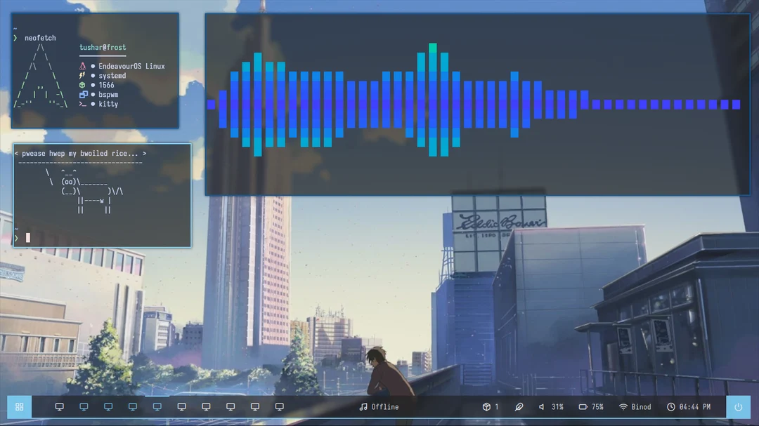 [Endeavour+bspwm] | Scrolller