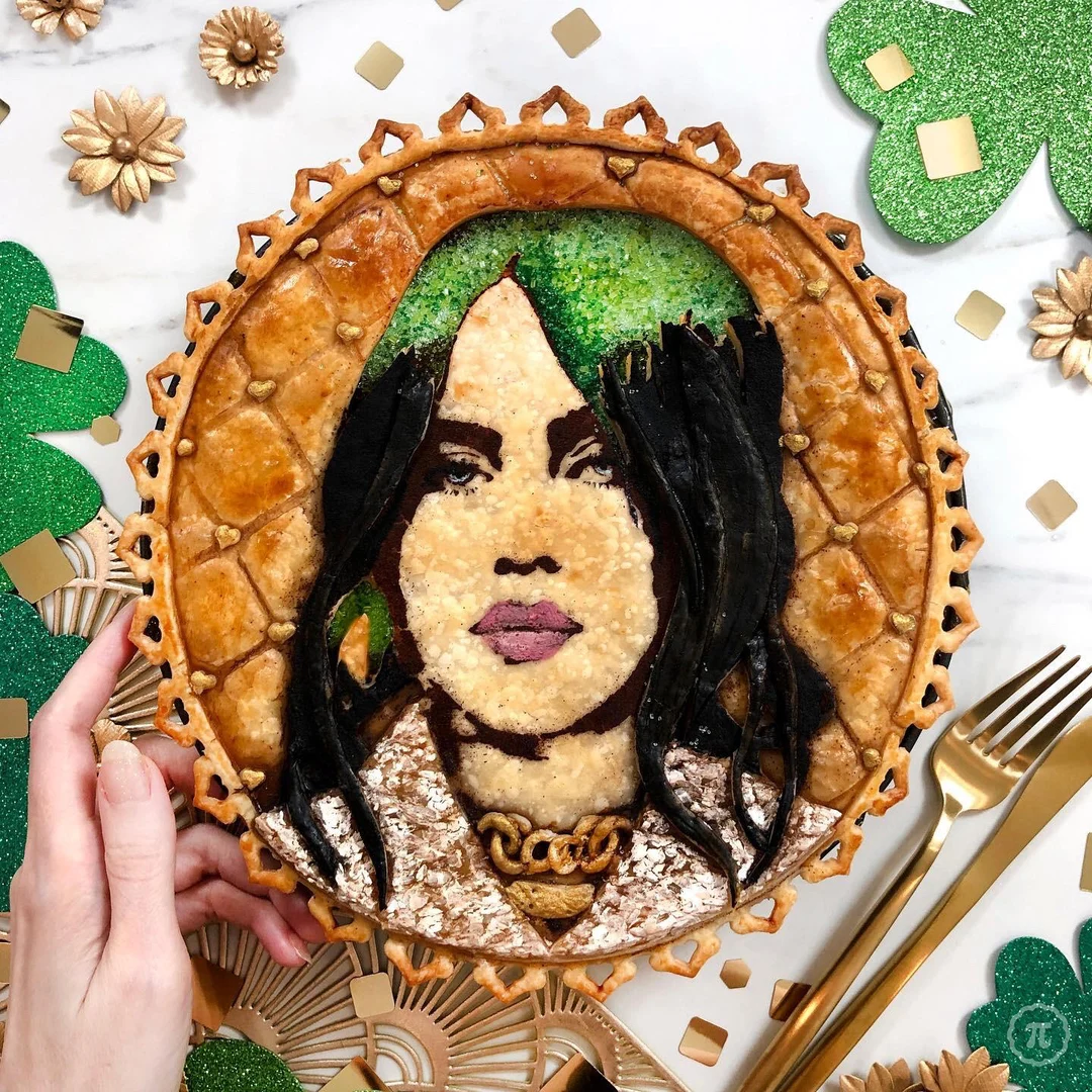 [OC] I baked an apple “Billie Pie-lish” | Scrolller