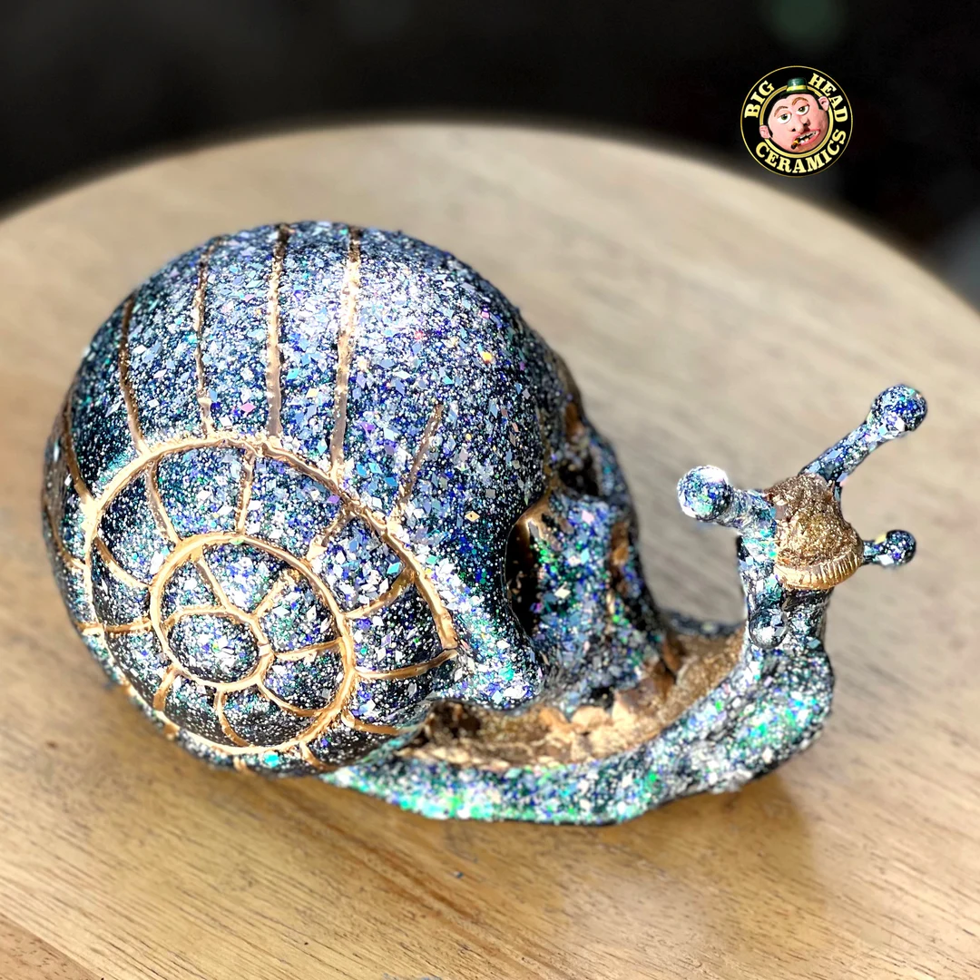 Snail Skull #177, Me, Ceramics, 2022 | Scrolller