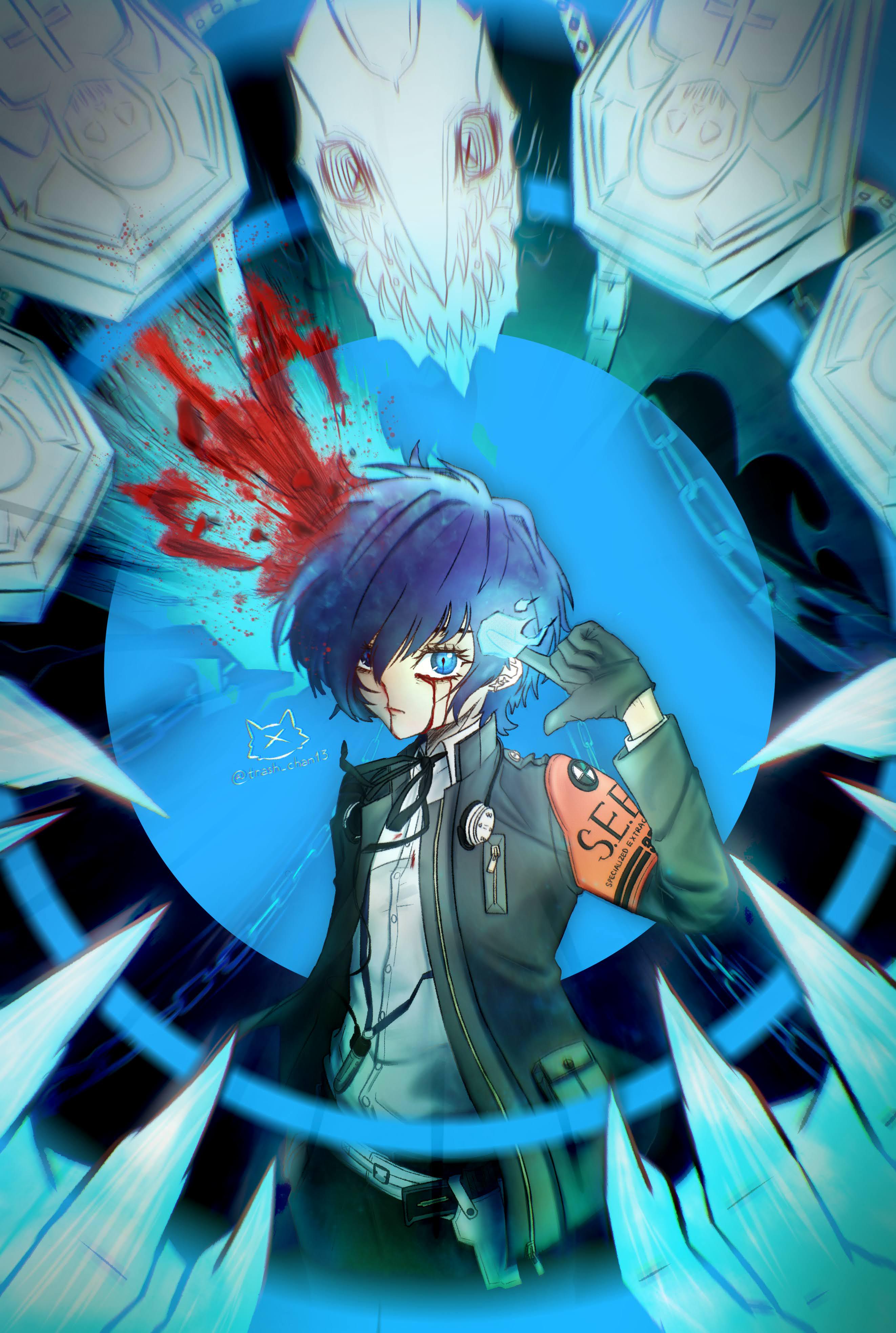 I drew Door-kun | Scrolller