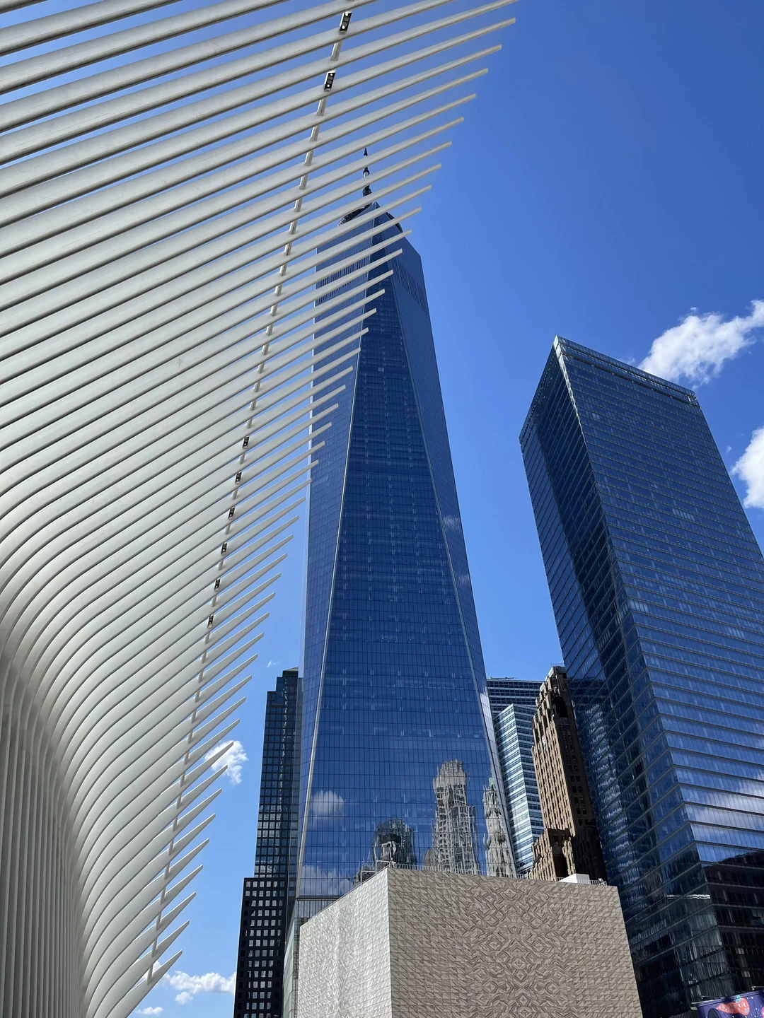 One World Trade Center and The Oculus, lower Manhattan [OC]. | Scrolller