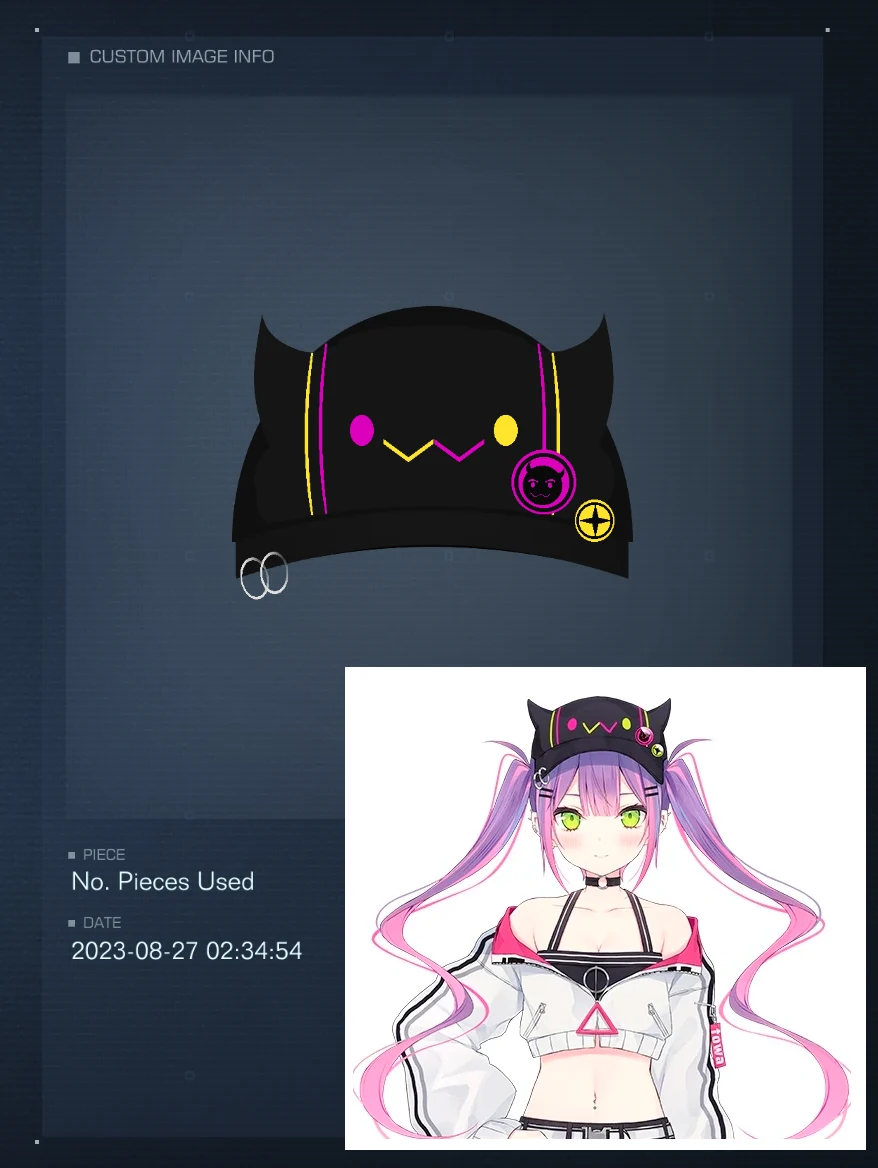 Armored Core 6 - Tokoyami Towa's hat | Scrolller