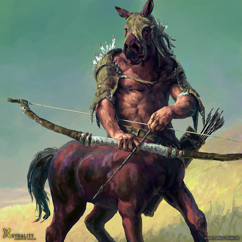 Centaur Archer by Markus Neidel | Scrolller