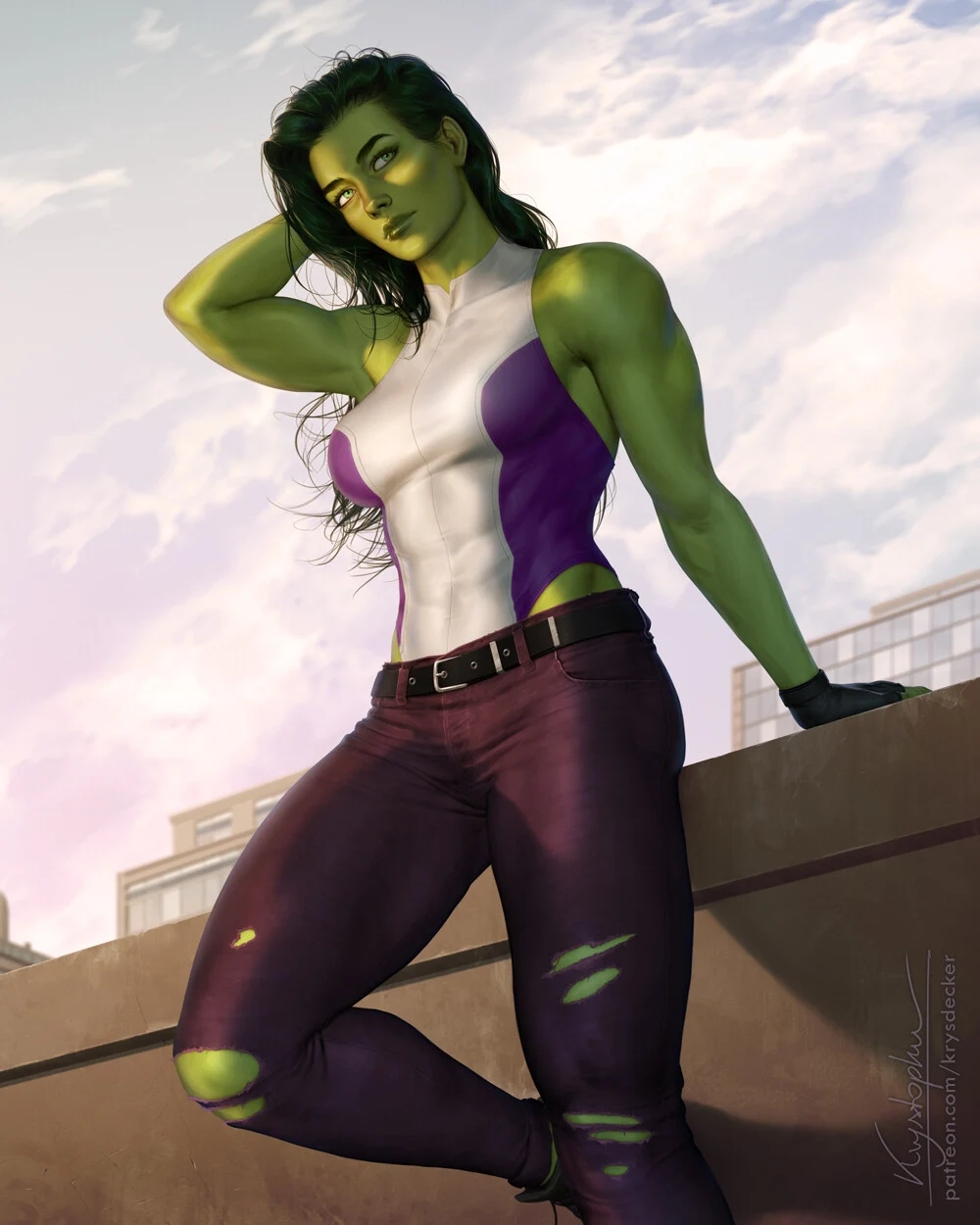 She-Hulk by Krystopher Decker | Scrolller
