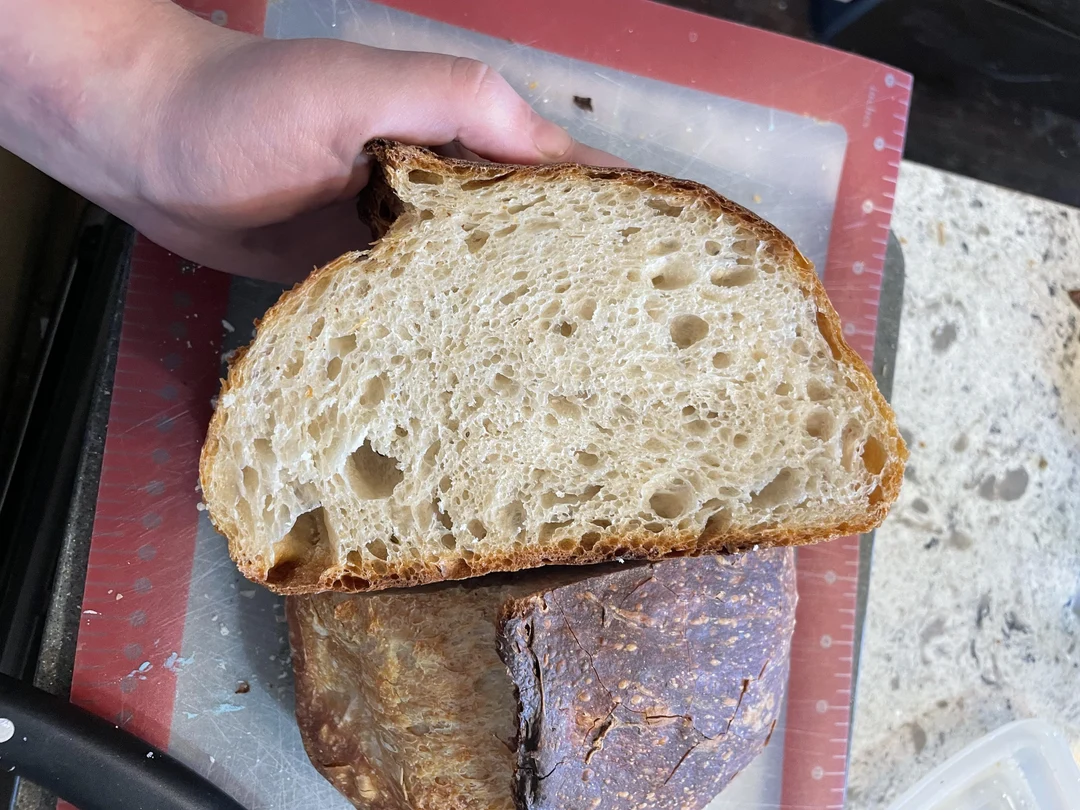 Rate my crumb (and give me any tips for improvement) | Scrolller