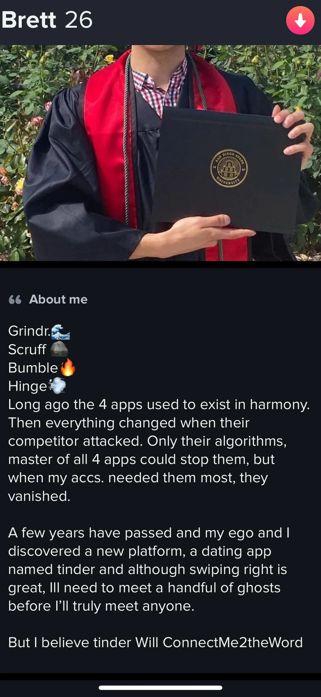 My new tinder profile | Scrolller