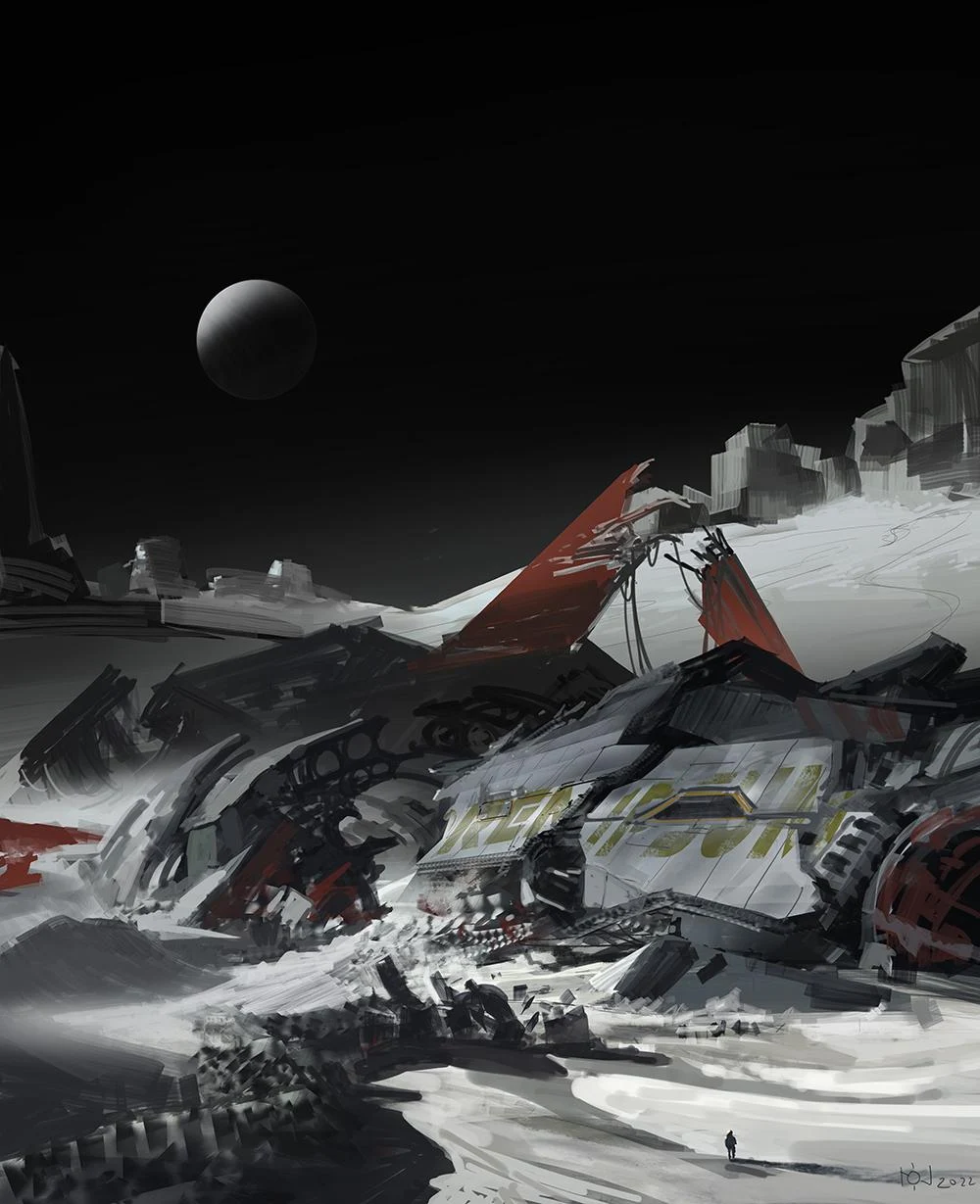 destroyed warship by Huy Viet Tran | Scrolller