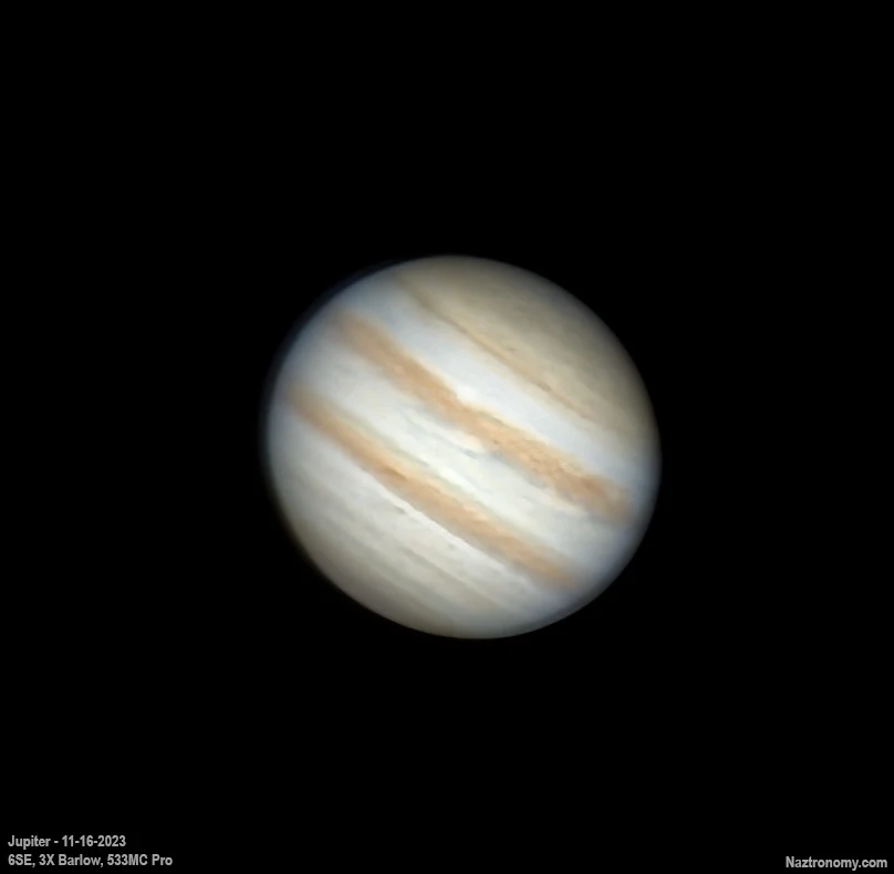 Jupiter through my telescope | Scrolller