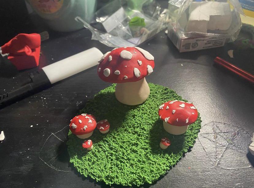 Mushrooms, Rylie, Clay, 2022 | Scrolller