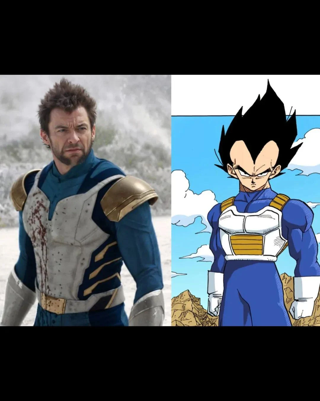 The resemblance is uncanny! Homelander and Vegeta giving off some serious Saiyan vibes. | Scrolller