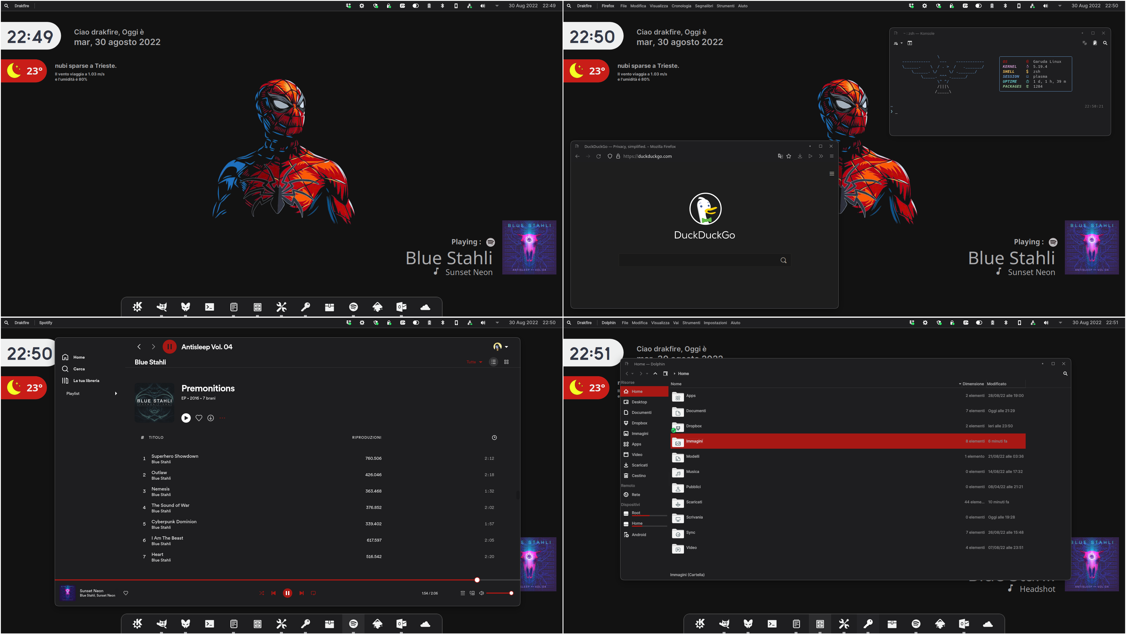 [KDE] A Spider On A Tux | Scrolller