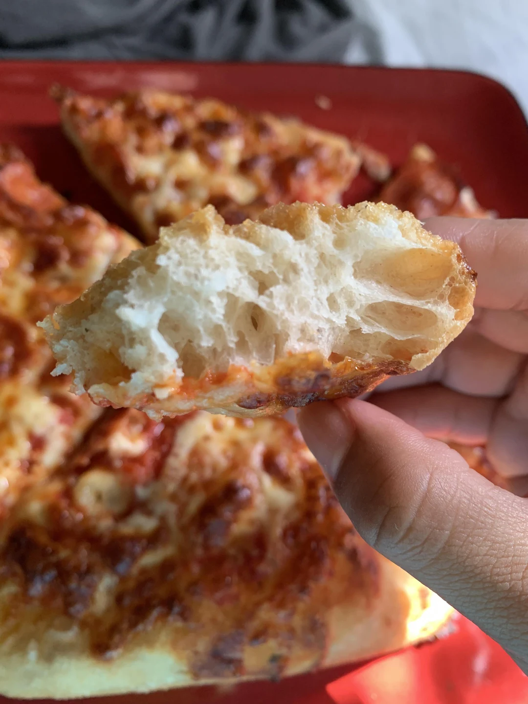 Made some pizza and was really proud of the bread! | Scrolller