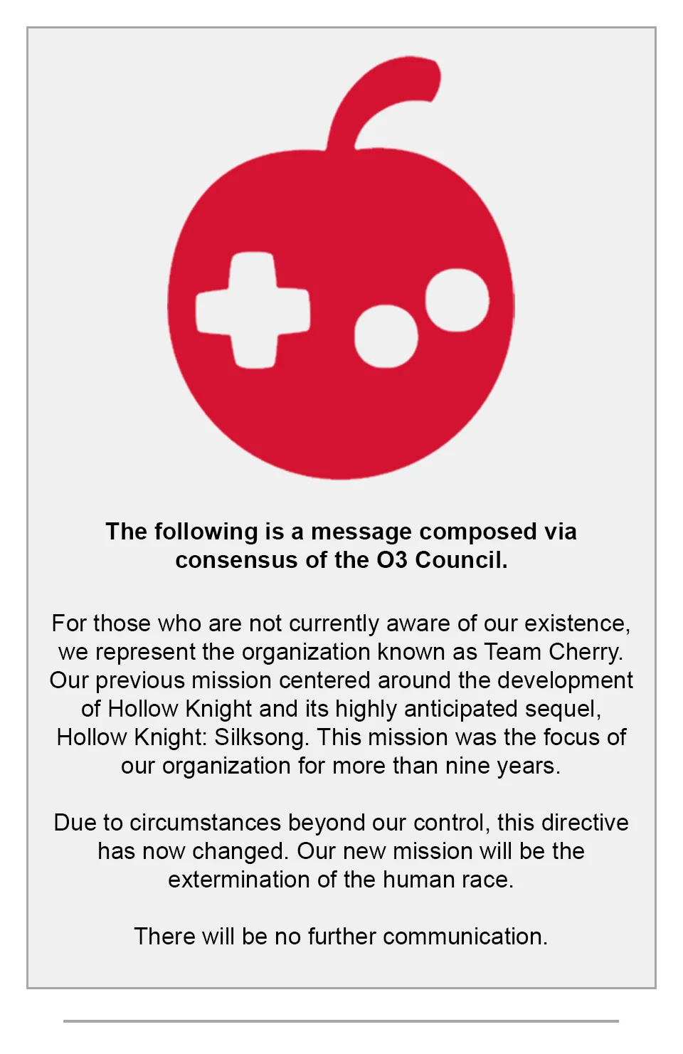 New update from Team Cherry! | Scrolller