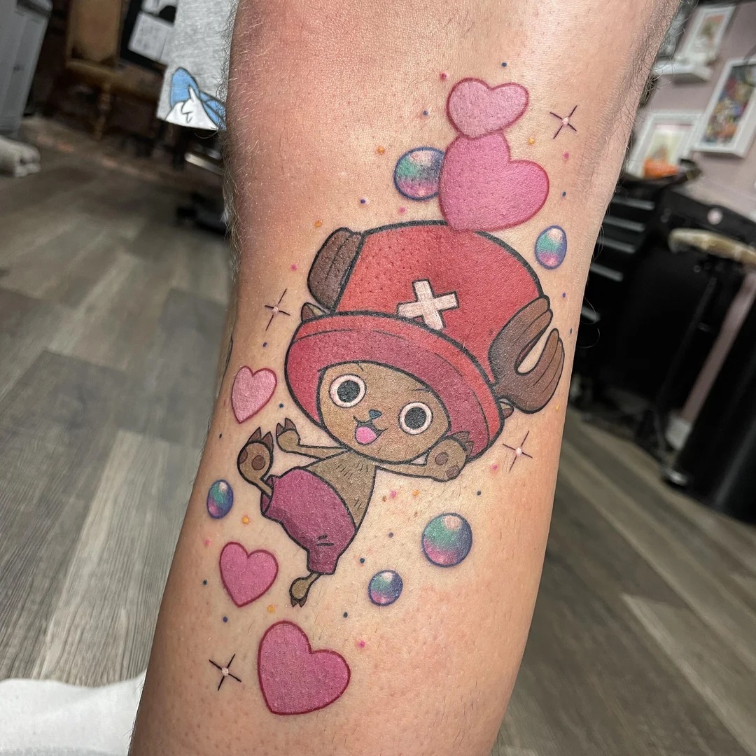 Tony Tony Chopper by Melvin Arizmendi at the Hideaway Tattoo in San Diego, CA | Scrolller