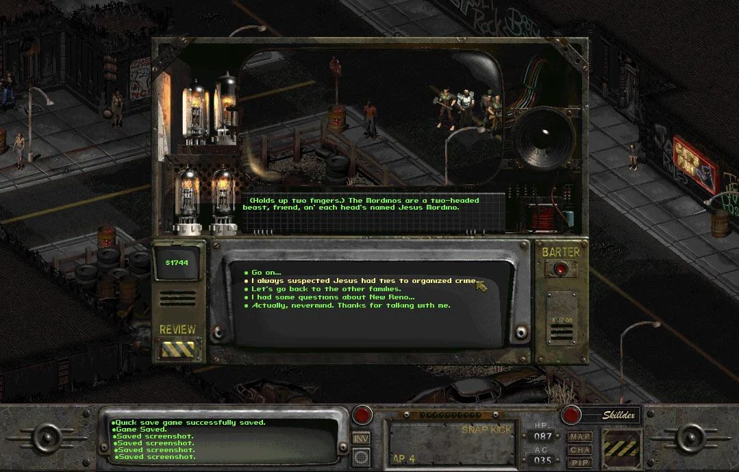 The Writing in Fallout 2 is God Tier | Scrolller