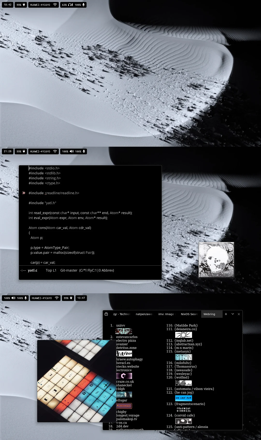 [hyprland] monospace is overrated | Scrolller