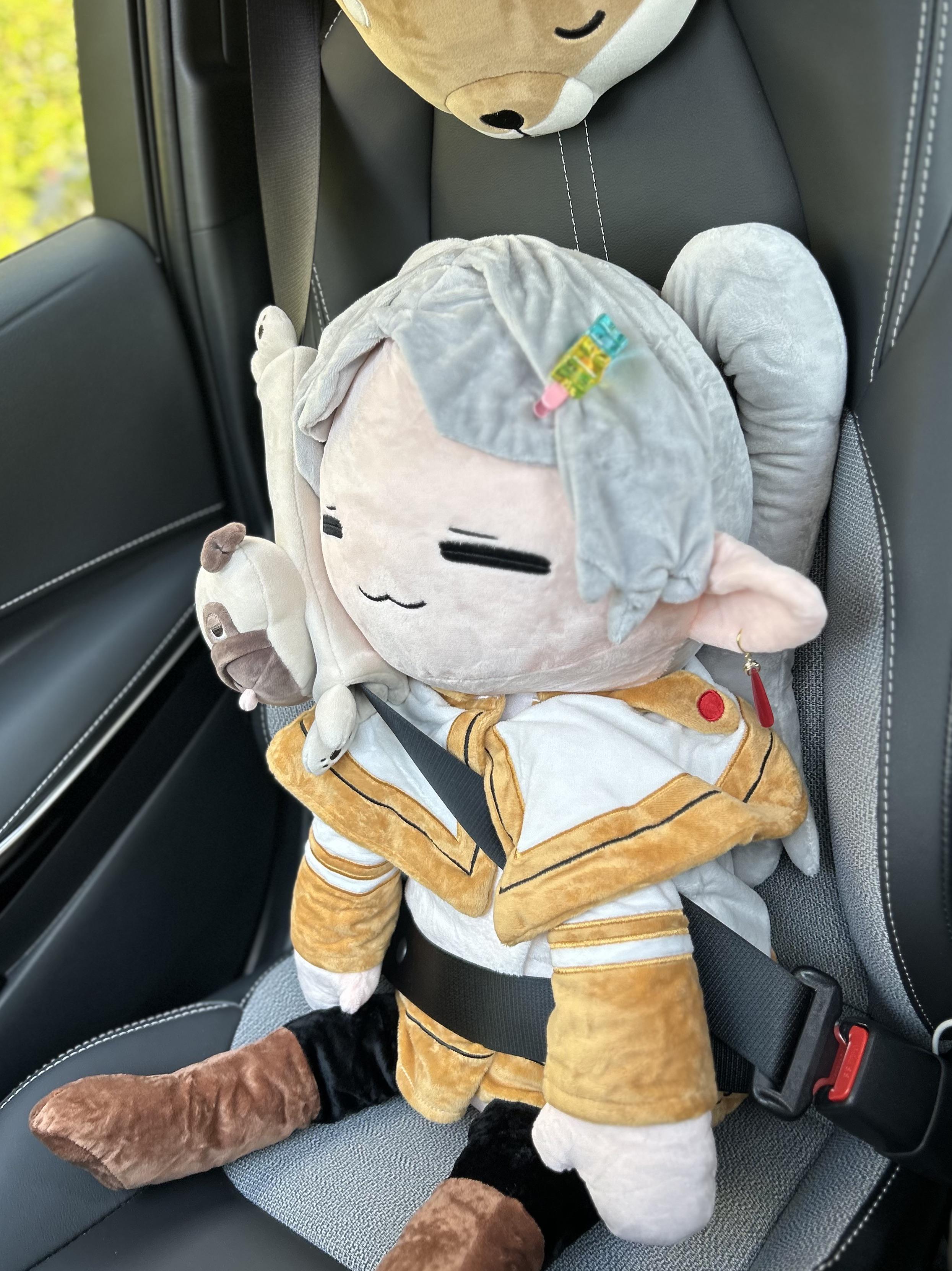 Update for those who wanted to see Ali Frieren in a seatbelt | Scrolller