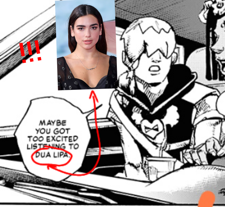Dua Lipa in now officially a JoJo reference | Scrolller
