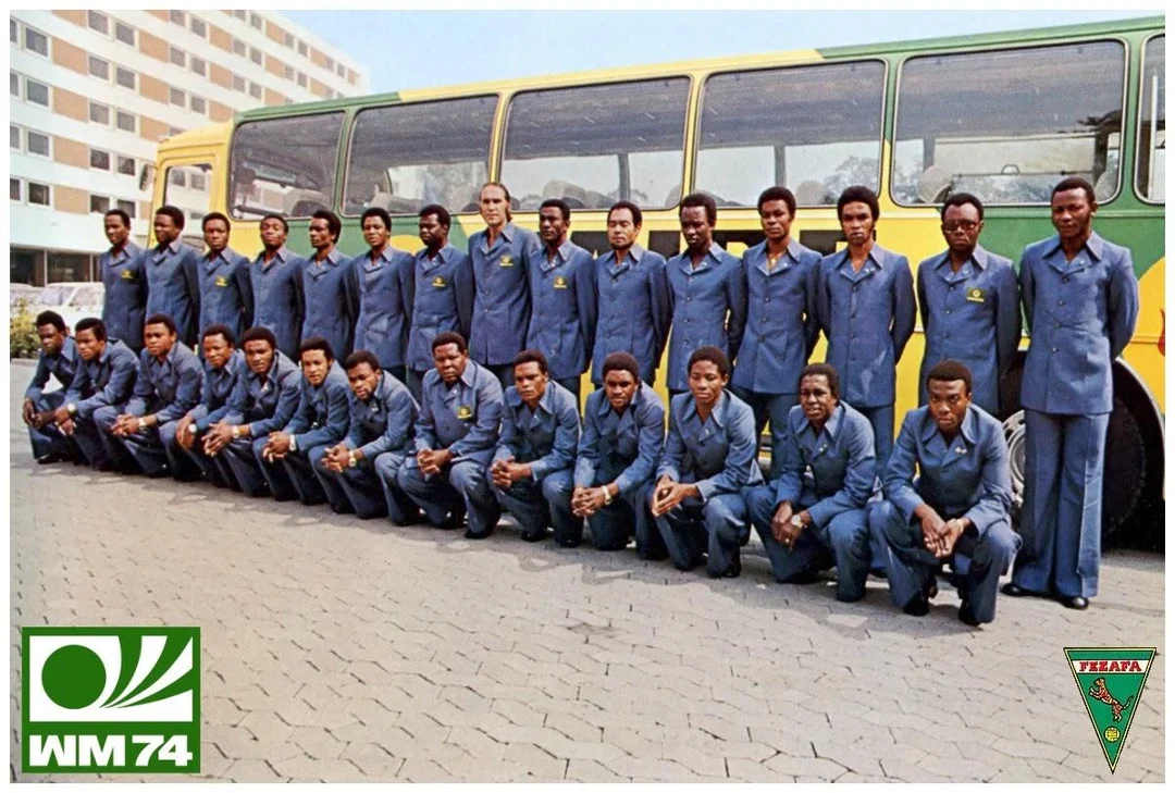 Zaire at the 1974 World Cup in West Germany | Scrolller