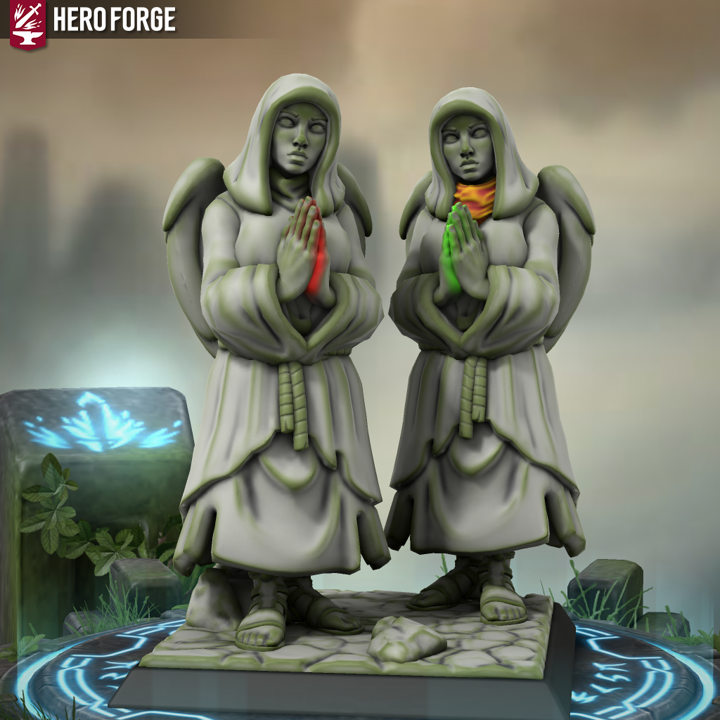 [ALL] [OC] Goddess Statue HeroForge Redesign | Scrolller