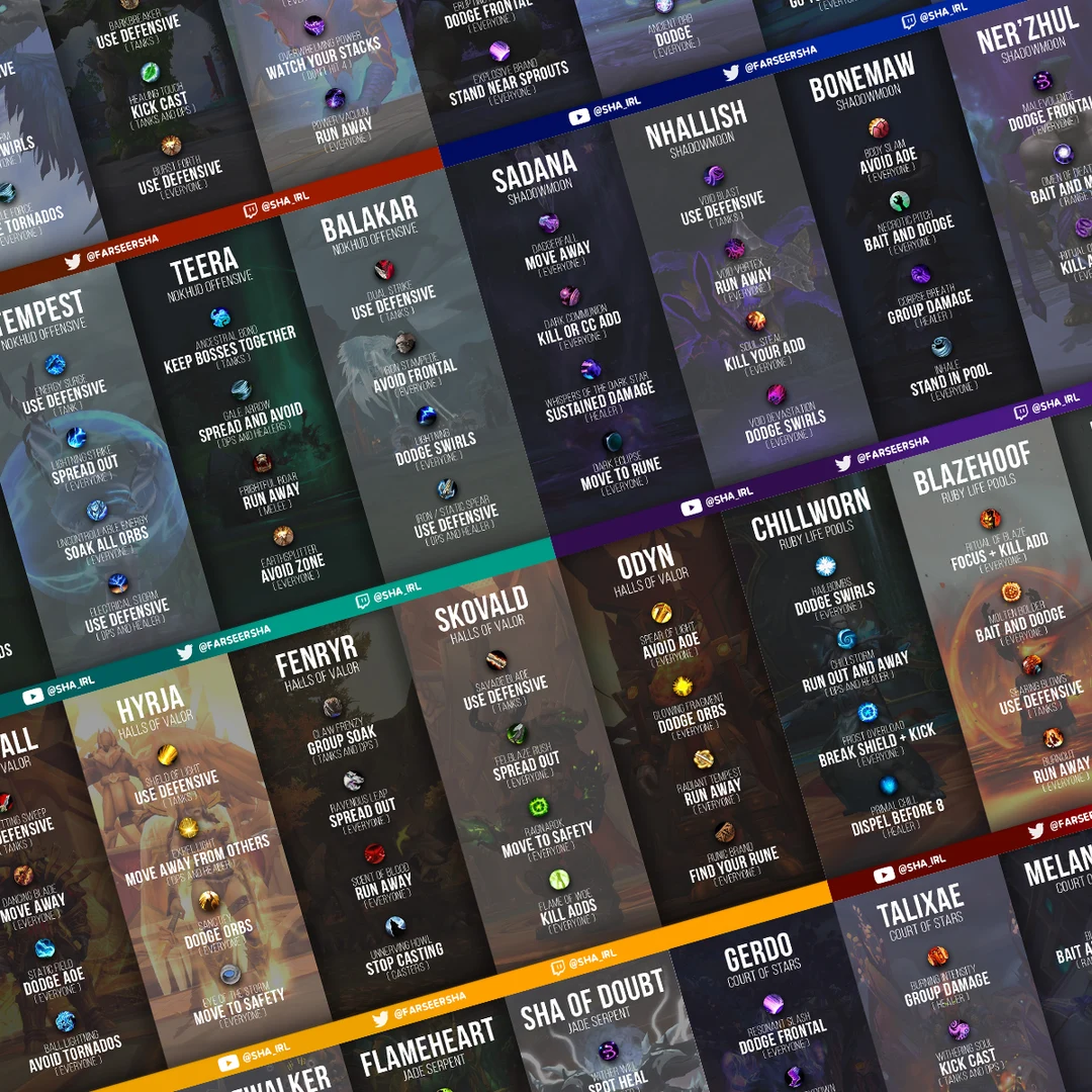 "Boss Cheat Cards" for the first season of Dragonflight :) | Scrolller