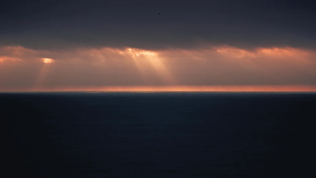 sunset above the storm | Scrolller