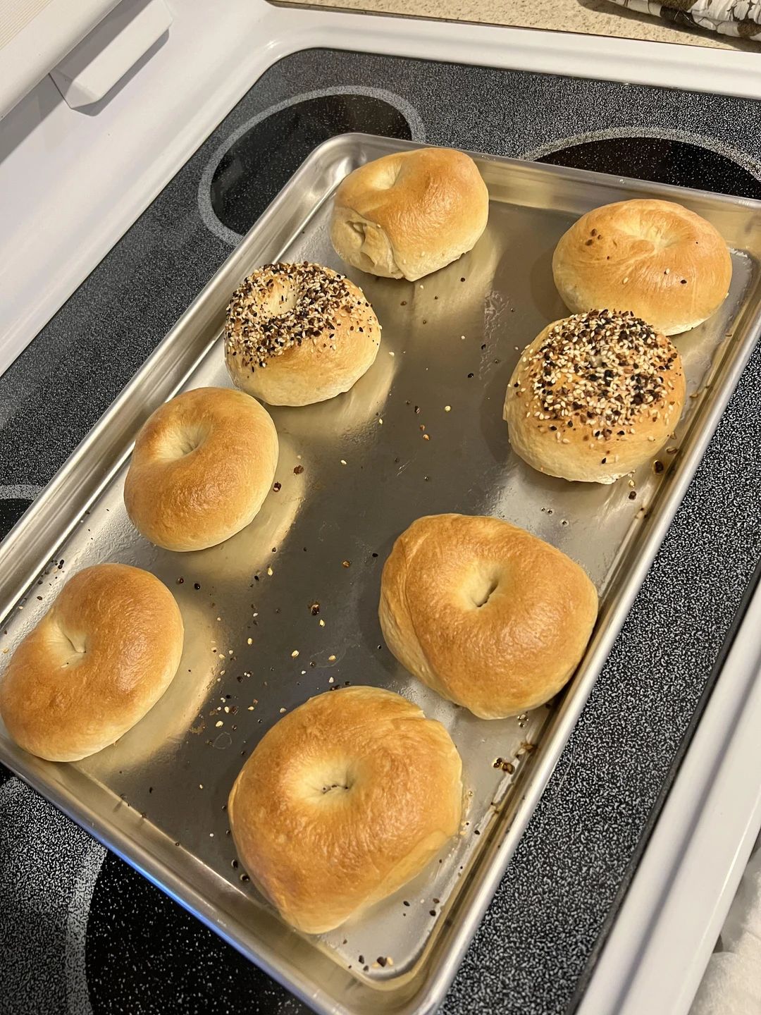 First time making homemade bagels! | Scrolller