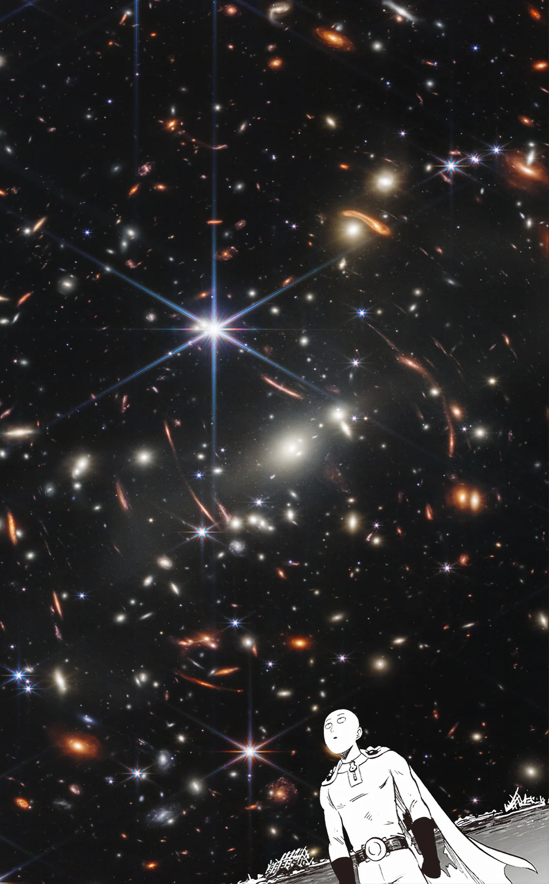 Saitama amazed by James Webb's first peek (edited by me) | Scrolller