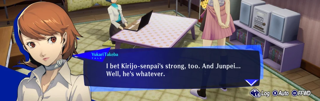 Ok but why is she ALWAYS dogging on the homie Junpei!? | Scrolller