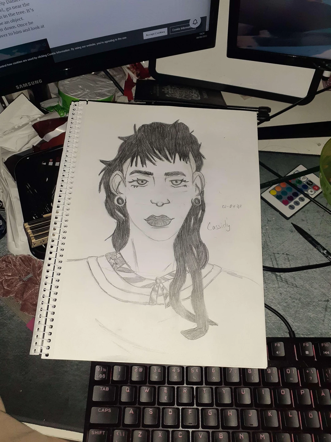 [S2] My fanart, a rough drawing | Scrolller