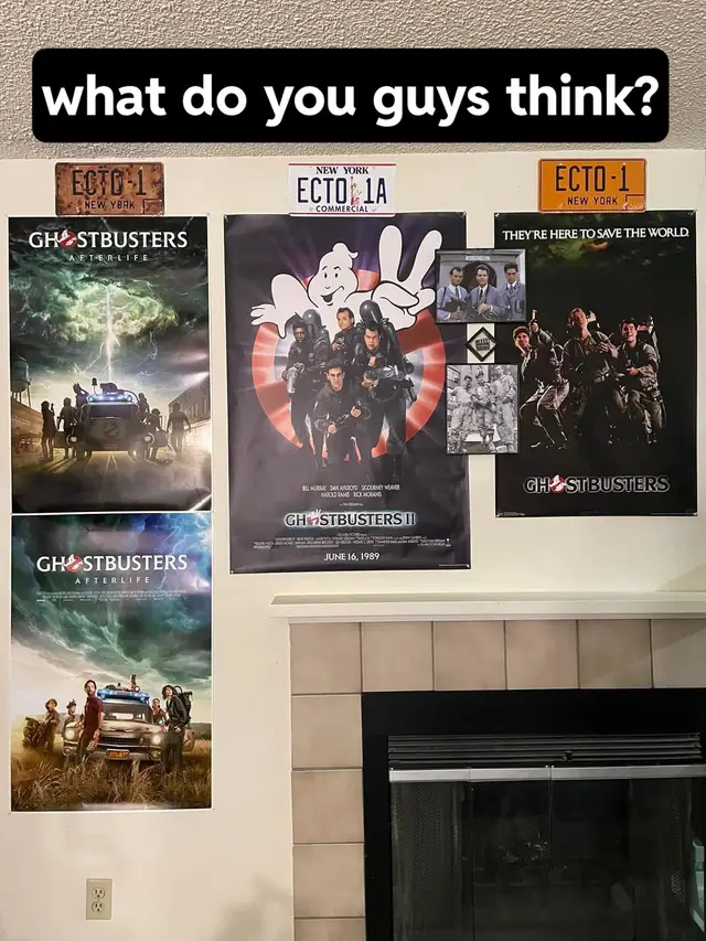 couldn’t wait to put my posters up. 😂 | Scrolller