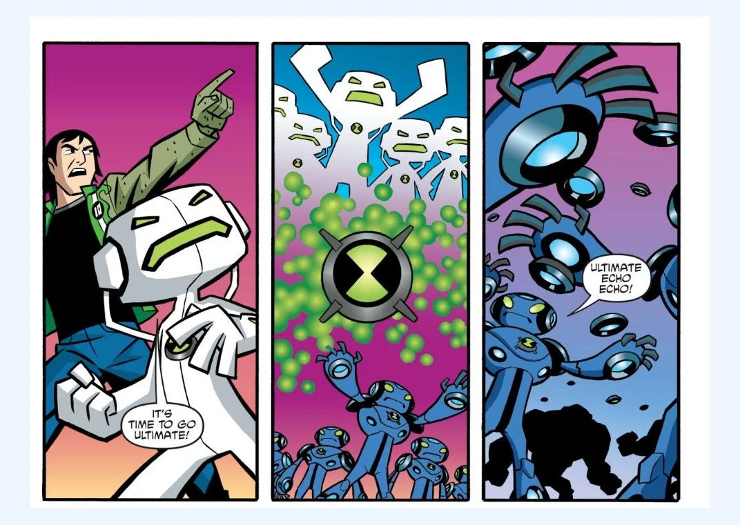 Did Just Ultimate Echo Echo Multiply ? It Is From A Ben 10 Comic | Scrolller